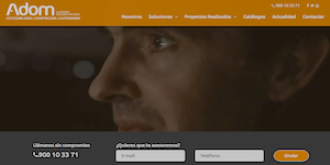 Adom lanza su nueva web - El blog de Qinera