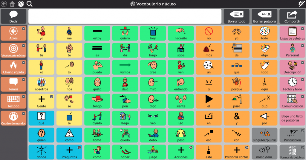 Vocabularios núcleo y completos disponibles para imprimir gratis - El ...
